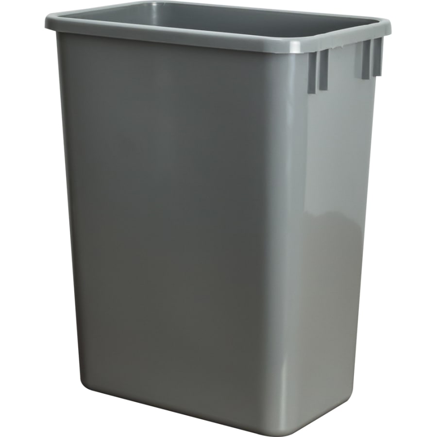 35 Quart Polymer Waste Container Trash Can for Pull Out Trash Bin Kits ...